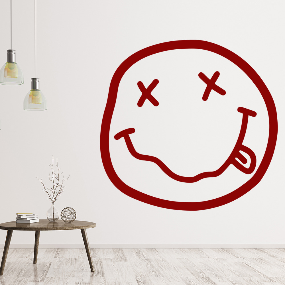 Nirvana Logo Rock Music Wall Sticker | Icon Wall Stickers